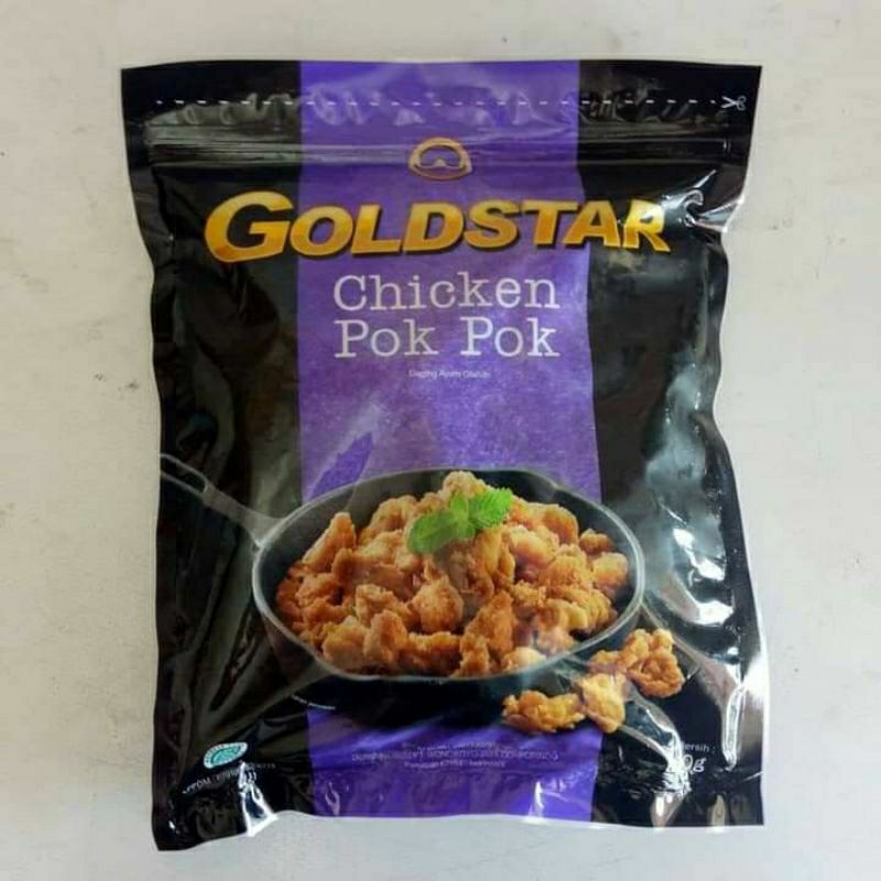 Jual chicken pok pok goldstar 500gr/goldstar chicken pok pok | Shopee ...