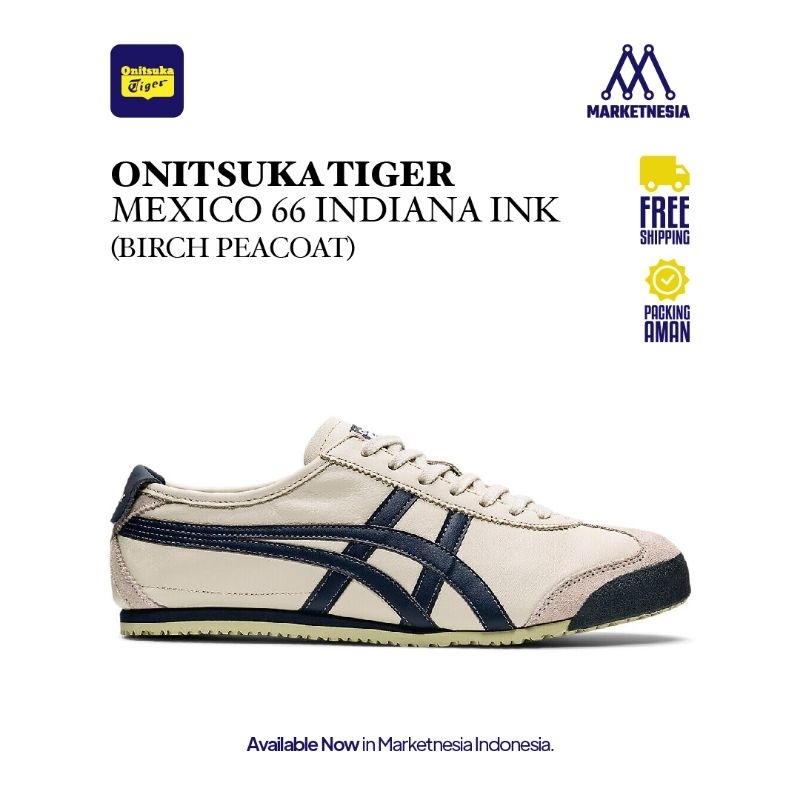 Jual Sepatu 0nitsuka Tiger Mexico 66 Indiana INK 100% Original BNIB ...