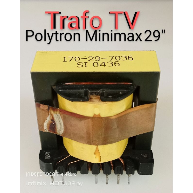 Jual Trafo power supply Tv Polytron Minimax 29inchi trafo psu Tv ...