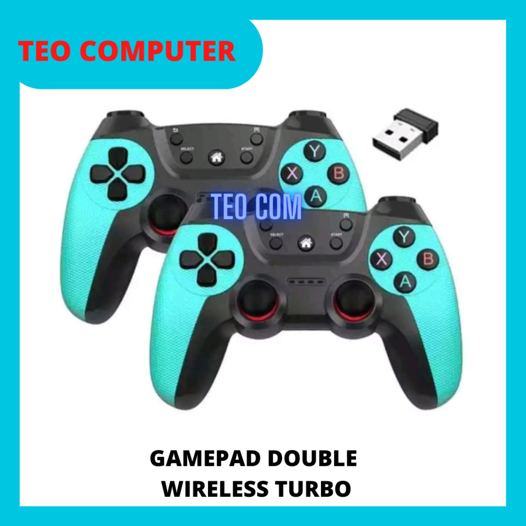 Jual GAMEPAD WIRELESS SINGLE 2.4G For Windows PC, Hp Android, Android ...