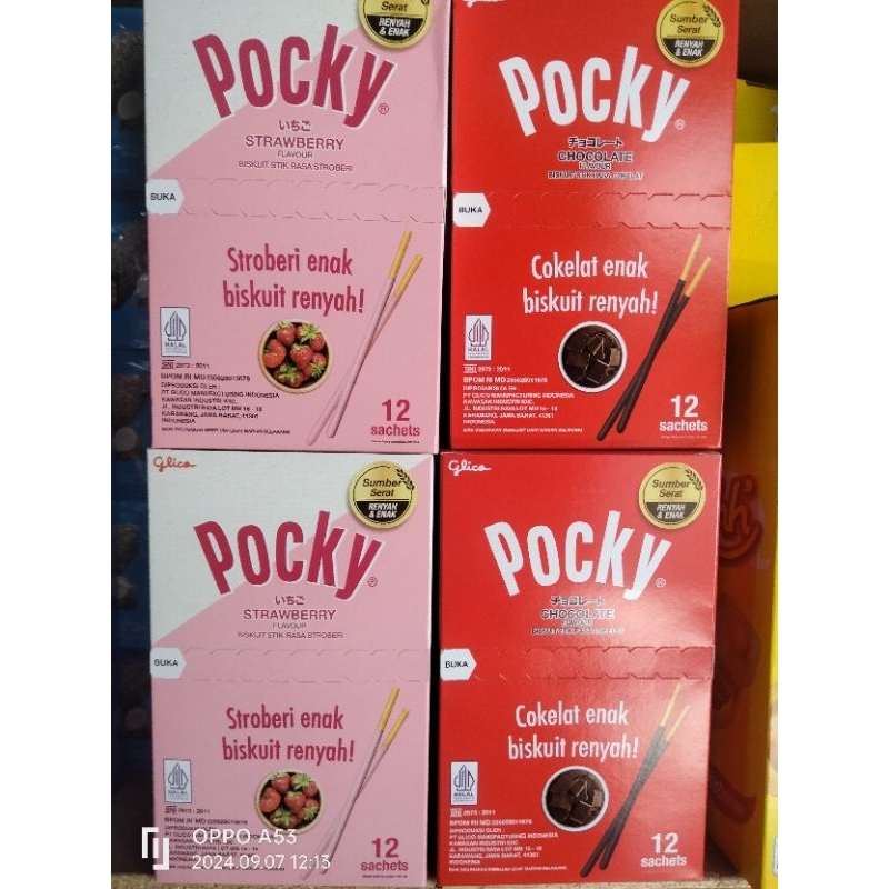 Jual Pocky Kemasan Sachet- 1 kotak isi 12bks | Shopee Indonesia
