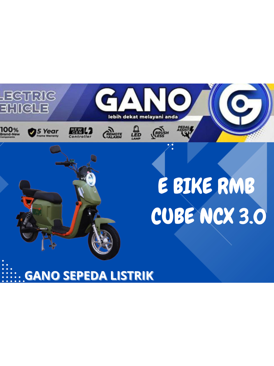 Jual Sepeda Listrik E-Bike Cube NCX 3.0 GARANSI RESMI | Shopee Indonesia