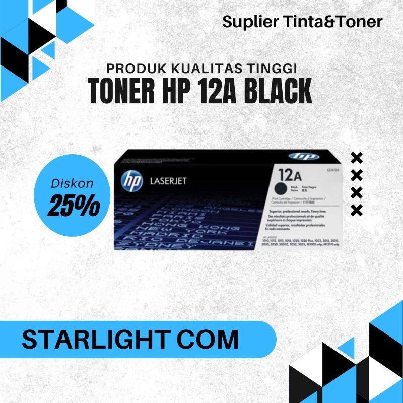 Jual Toner Hp laserjet 12A Original | Shopee Indonesia