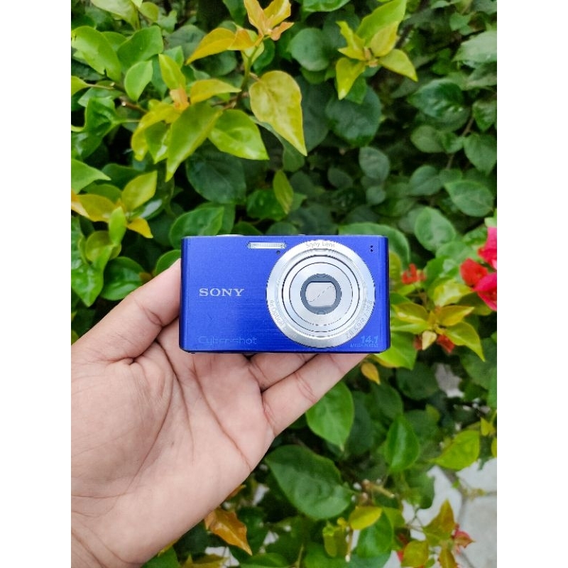 Jual DIGICAM SONY CYBERSHOT DSC-W610 NAVY BLUE | Shopee Indonesia