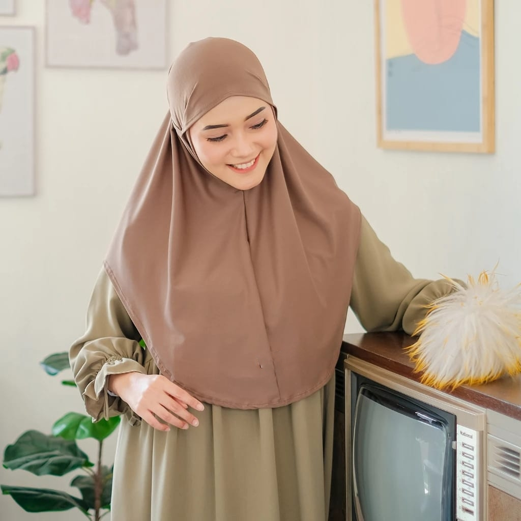 Jual JILBAB MODEL TALI INSTAN TIDAK ADA PED BAHAN CRINKLE AIRFLOW HIJAB BERGO MUSLIM WANITA ...