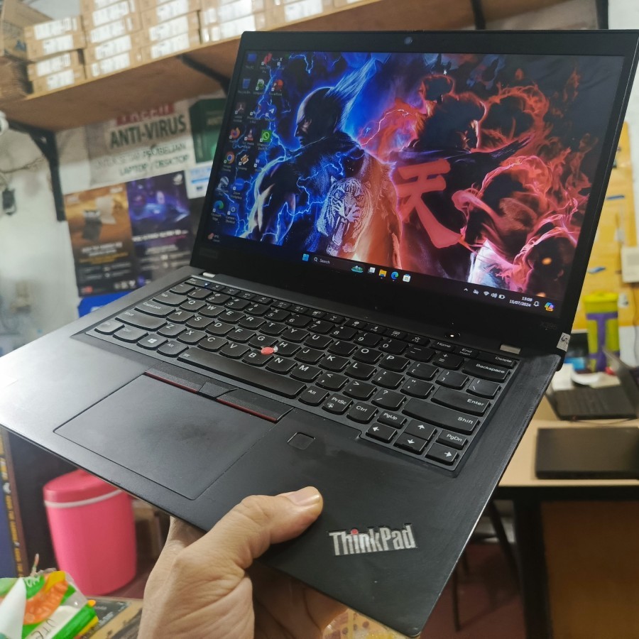 Jual Lenovo Thinkpad x395 ryzen 5 3500 8gb 256gb Vga Ati Vega 8 2gb ...