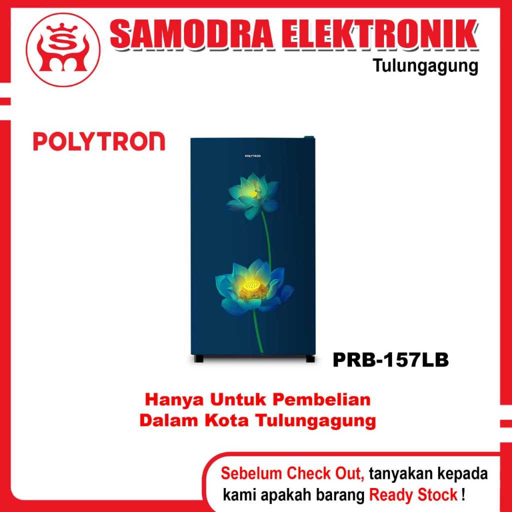 Jual Kulkas POLYTRON PRB-157LB | Kulkas 1 Pintu Polytron Metallic 150 Liter PRB 157LB | Shopee ...