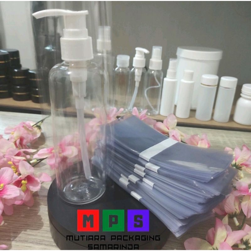 Jual Plastik segel botol spray, pump, fliptop 250ml | Shopee Indonesia