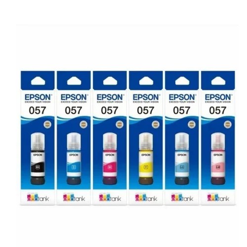 Jual Tinta Epson 057 T-057 T057 09D untuk Tinta Printer Epson L8050 ...