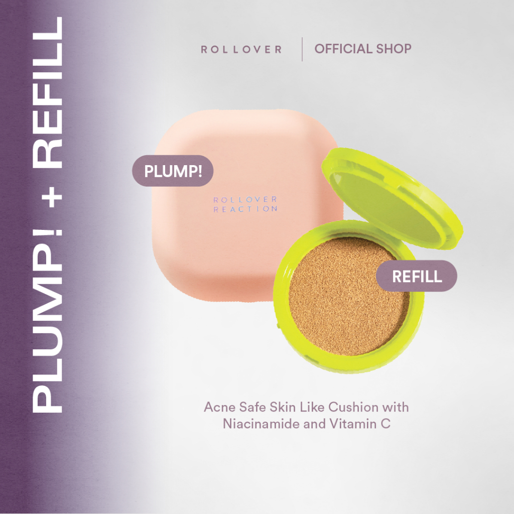 Jual Rollover Reaction - BUNDLE PACK PLUMP! + Refill | ! Skin Like Acne ...