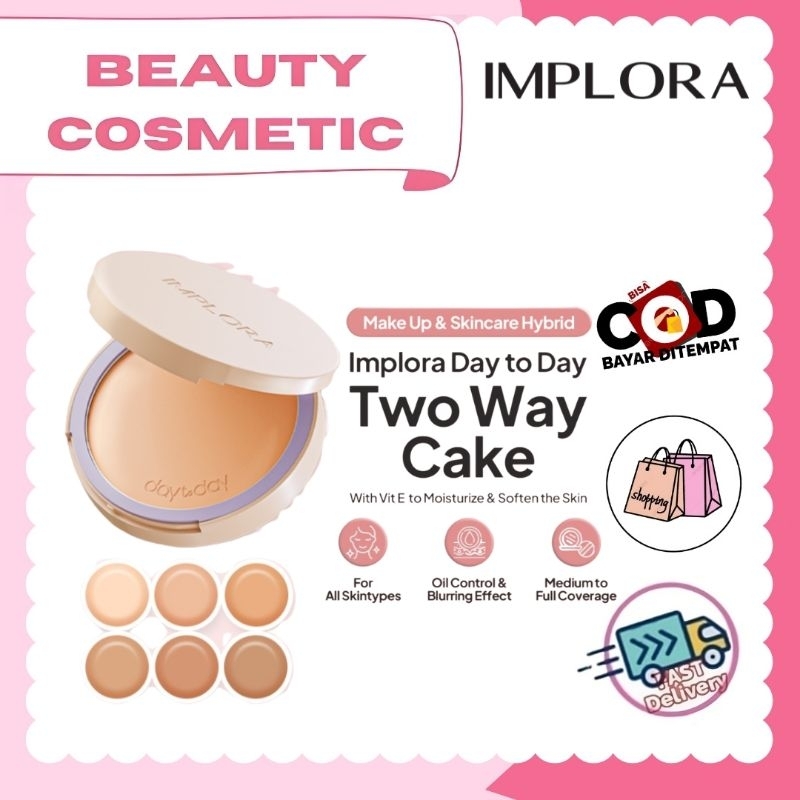 Jual Implora Day To Day Series - Two Way Cake | Shopee Indonesia