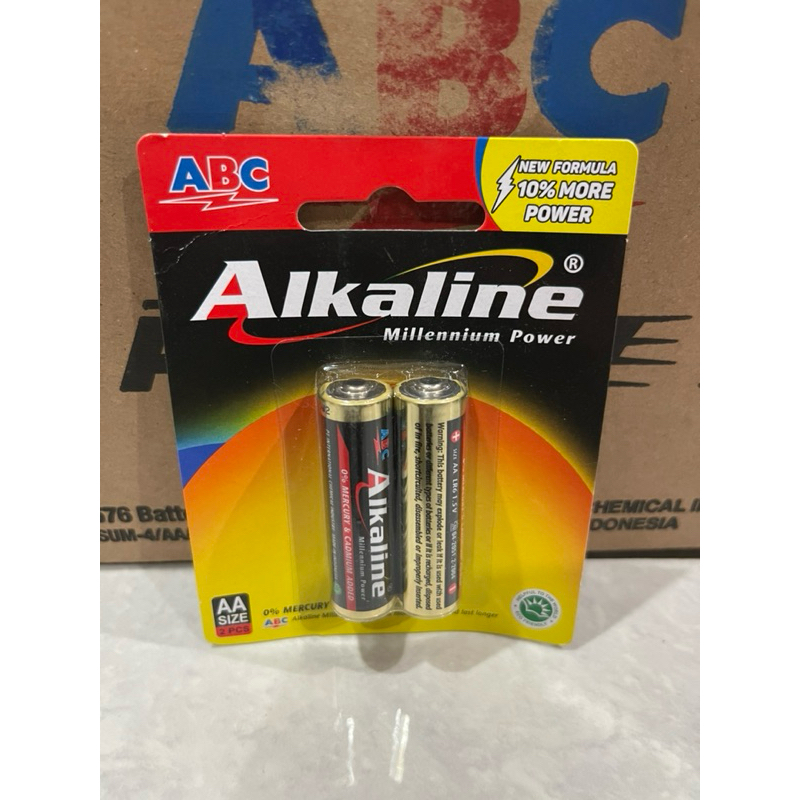 Jual Batre ABC alkaline AAA isi 2 pcs/ baterai / battery/ batu abc ...