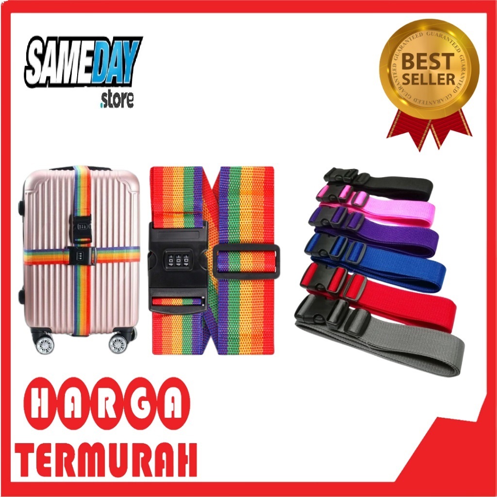 Jual STRAP KOPER Tali Koper Luggage Strap Belt WebbingTebal Pengikat ...