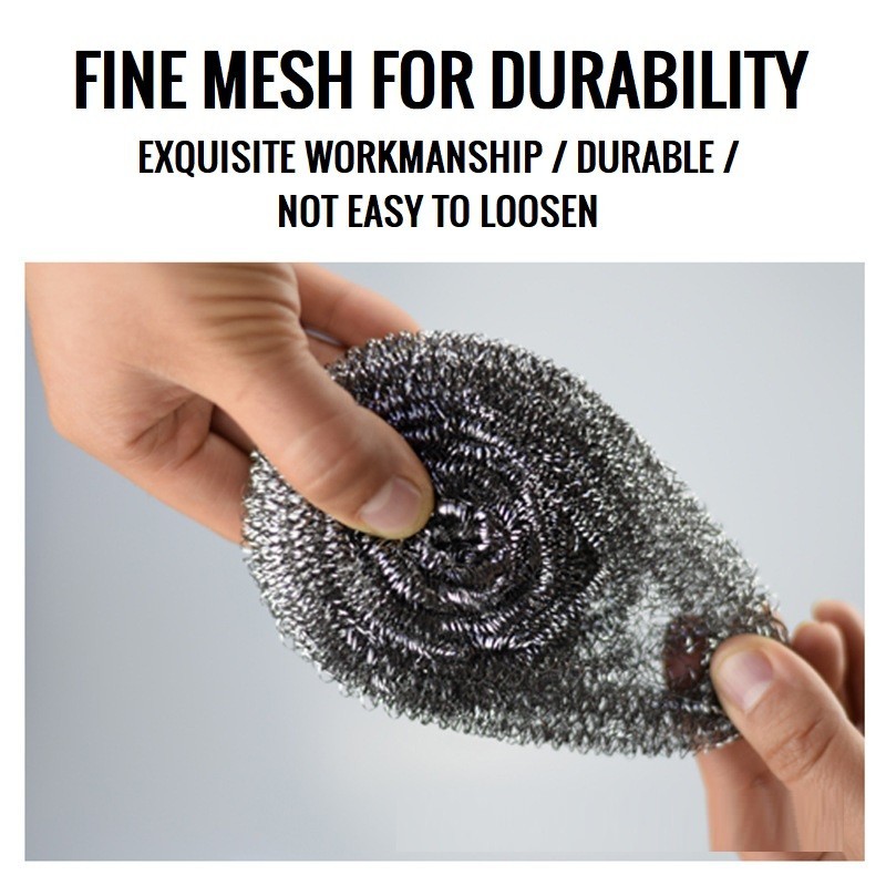 Jual Sabut Kawat Cuci Piring Stainles / Gosok Panci Kawat / Sikat Kawat ...