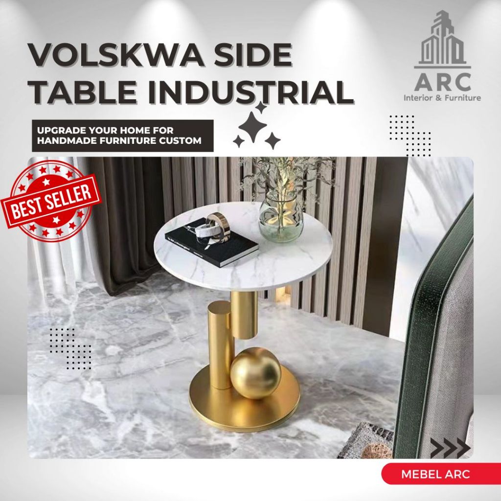 Jual Meja Sisi Samping Sofa Elegan Minimalis / Bedside Table Minimalis ...