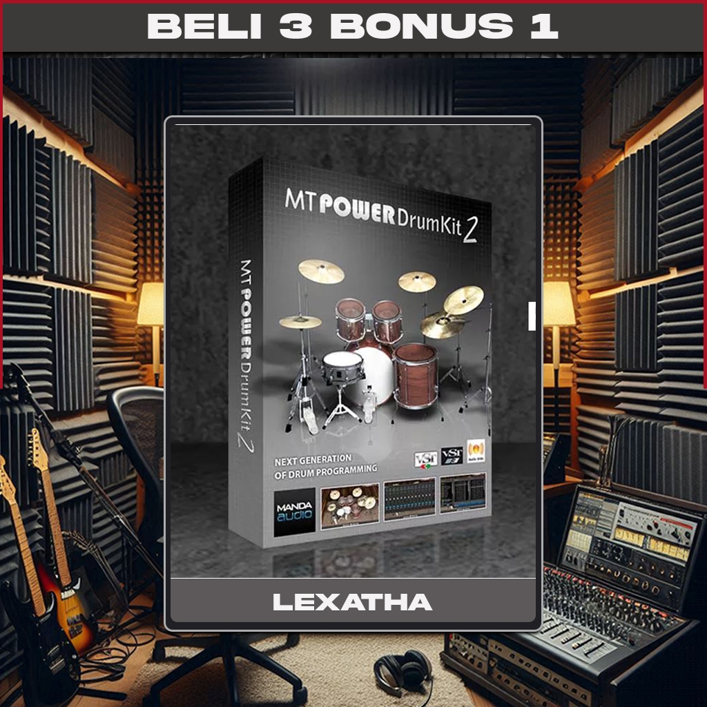 Jual Manda Audio MT Power Drum Kit v2 | Shopee Indonesia