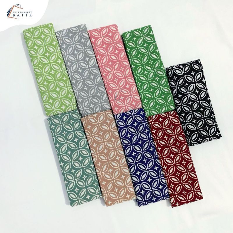 Jual Super Market Batik - Kain Batik Modern Cap Garutan - Motif Kawung ...