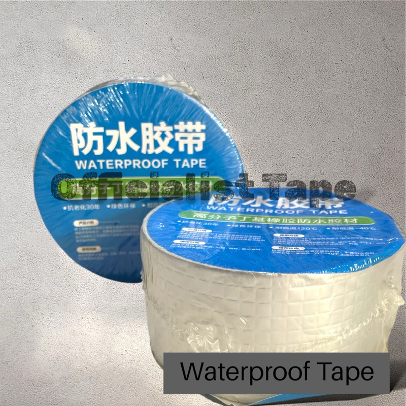 Jual Lakban Anti Bocor Waterproof - Isolasi Tahan Air - Aluminium ...
