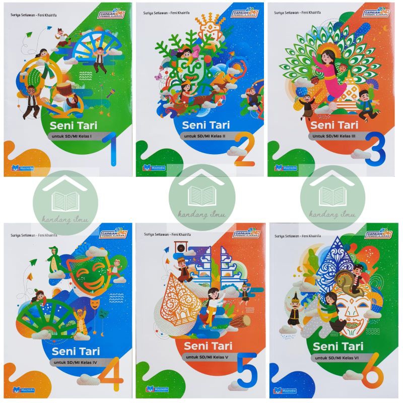 Jual Seni Tari Kelas 1,2,3,4,5,6 SD/MI Masmedia Kurikulum Merdeka Edisi Terbaru 2024 | Shopee ...