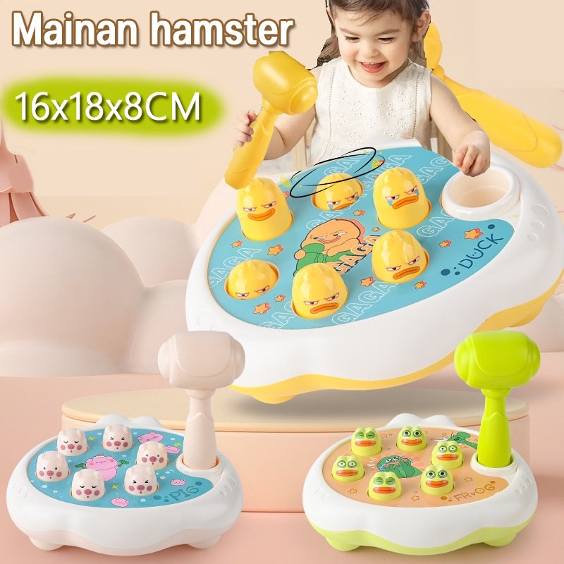 Jual Mainan Edukasi Anak Palu Pukul Bebek Mainan Anak Kecil Pukul Palu ...
