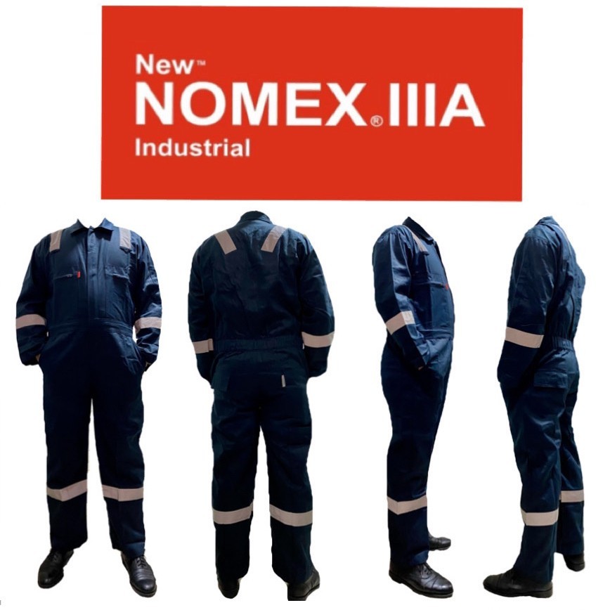 Jual Wearpack Safety Coverall Nomex IIIA Aramid / Wearpack Safety Anti ...