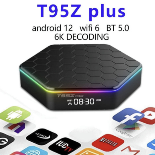 Jual SMARTCOM Android TV Box T95Z PLUS Ram 4GB Rom 64GB 6K Android 12 ...
