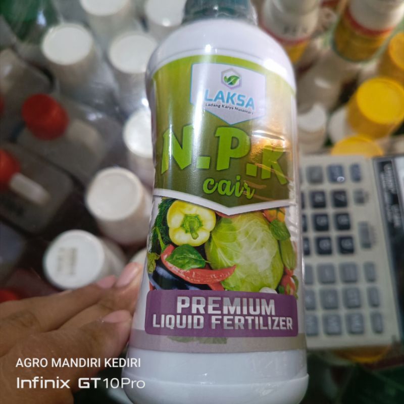 Jual Pupuk NPK plus ZPT Laksa 500ml pupuk vegetatif tanaman | Shopee ...