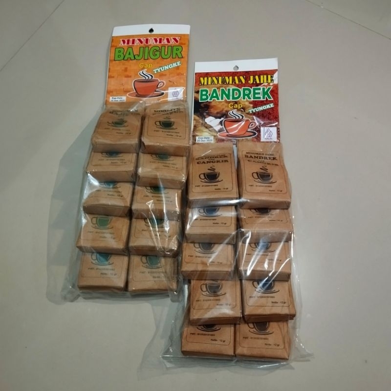 Jual MINUMAN BANDREK DAN BAJIGUR isi 10 pcs per kemasan. | Shopee Indonesia
