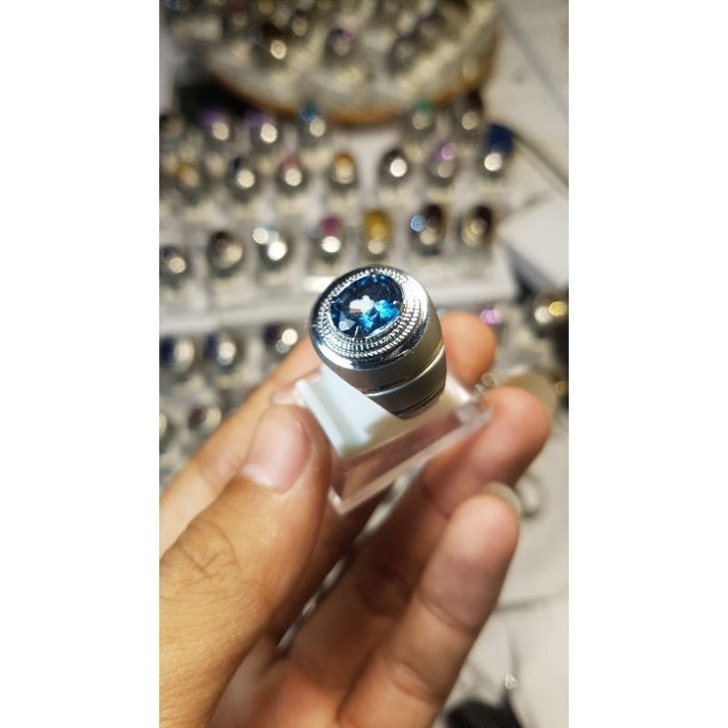 Jual emban ikat ring monel super doff handmade.kosongan tanpa batu ...