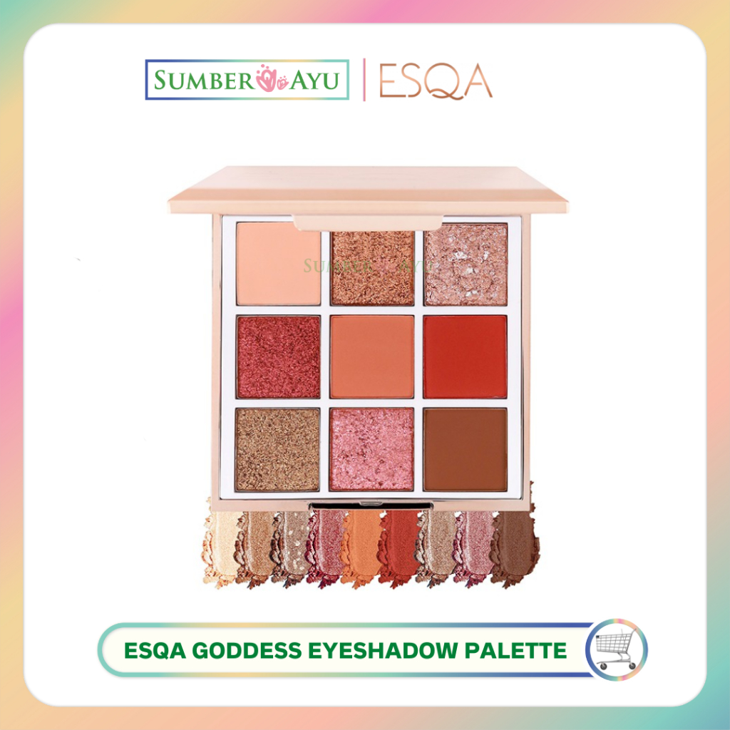 Jual ESQA GODDESS EYESHADOW PALETTE | Shopee Indonesia