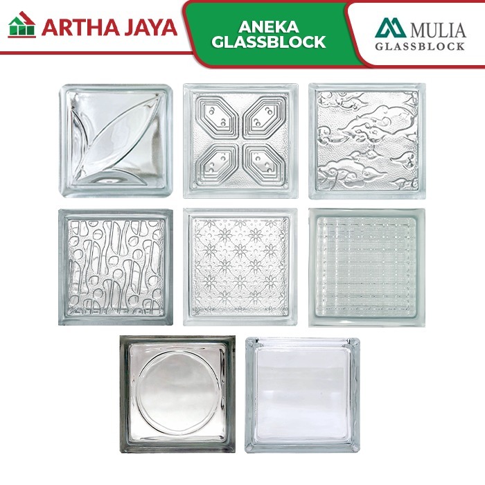 Jual Mulia Glass Block / Glass Blok / Glassblock / Glassblok / Roster ...