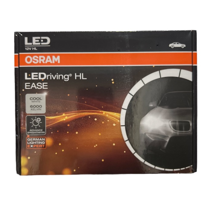 Jual Osram Lampu Mobil Dekat Jauh LEDriving HL EASE H4 Putih 6000K Cool White | Shopee Indonesia