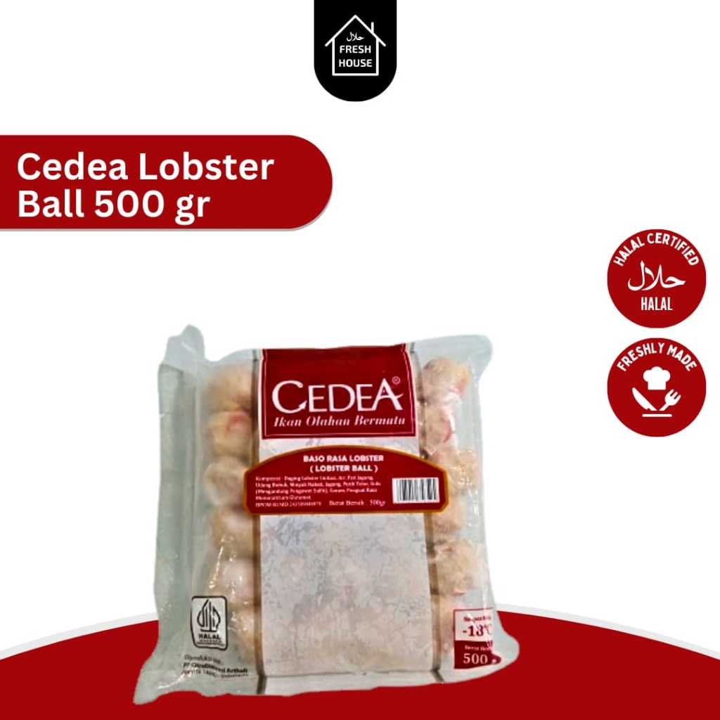 Jual CEDEA LOBSTER BALL / BAKSO LOBSTER 500G | Shopee Indonesia
