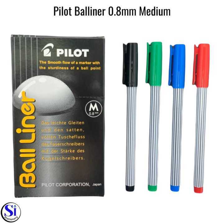 Jual [1 Kotak] Pulpen Pilot Balliner 0.8mm / Ball Pen / Pena 0.8mm Pilot Balliner | Shopee Indonesia
