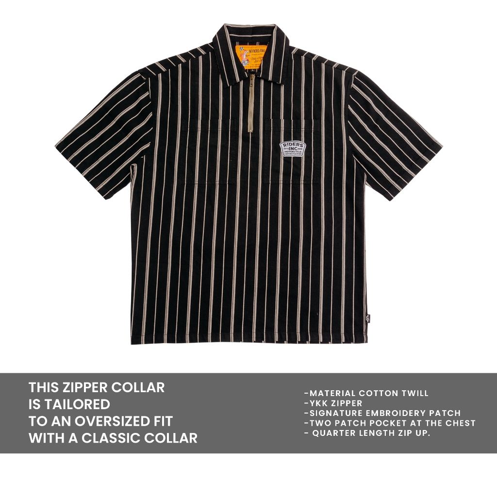 Jual RIMC Zipper Collar Kava Kaos Polo | Shopee Indonesia