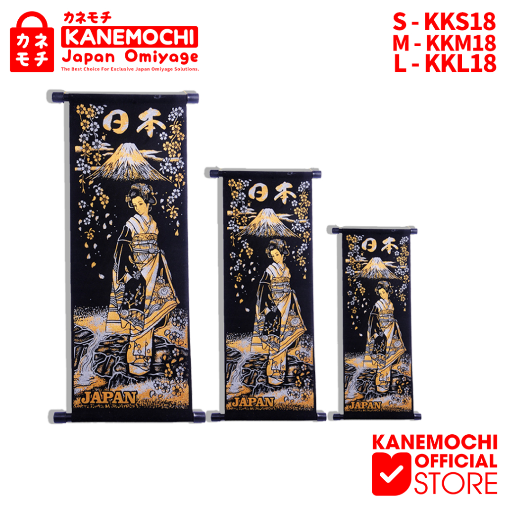 Jual KANEMOCHI EKSKLUSIF KAKEJIKU GOLD GEISHA SAKURA JAPAN - HIASAN DINDING EKSKLUSIF - HIASAN ...