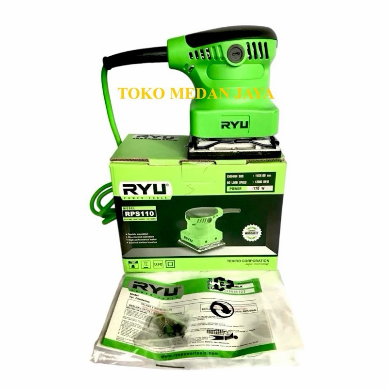 Jual PALM SANDER 110 X 100 MM RPS 110 MESIN AMPLAS 170W Black Decker ...