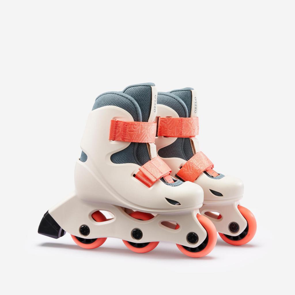 Jual Oxelo Sepatu Roda Anak Pemula 9/11 Learn 100 - Krem 8842572 ...