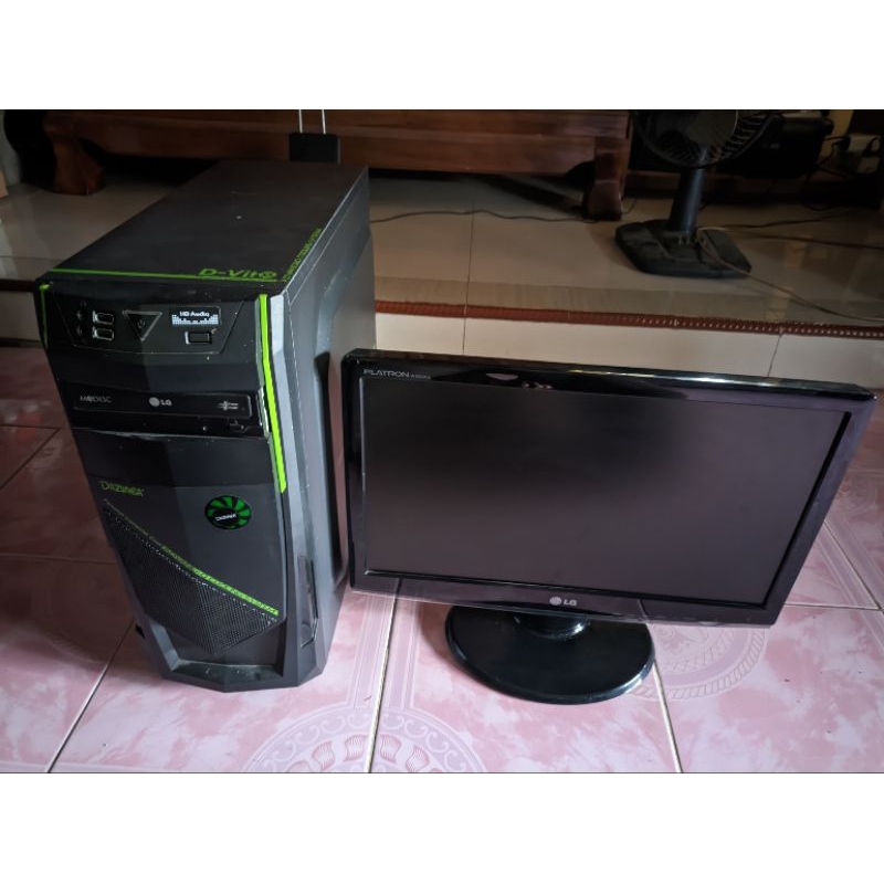 Jual Jual PC + Monitor Normal Msi Aero GTX 1050 Ti | Shopee Indonesia