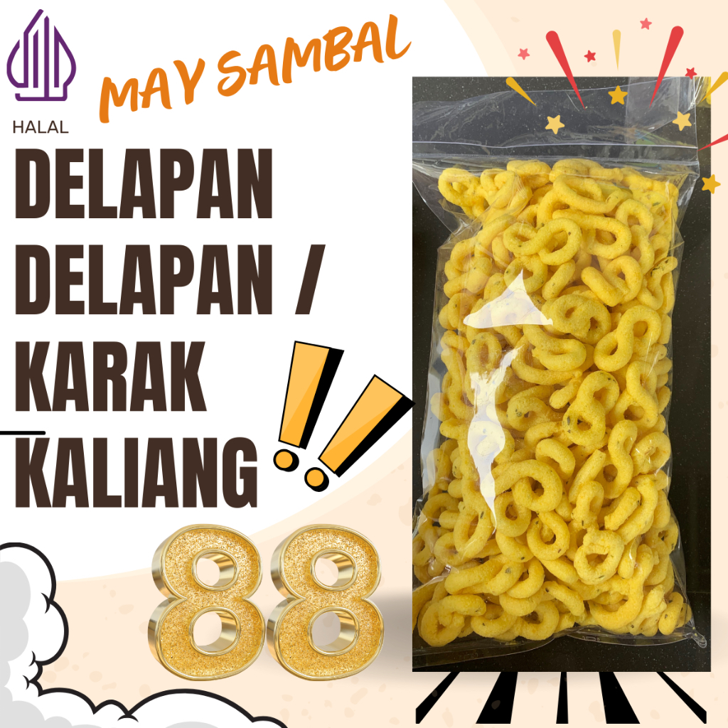Jual KARAK KALIANG atau DELAPAN DELAPAN PREMIUM - MAY SAMBAL- GURIH DAN ...