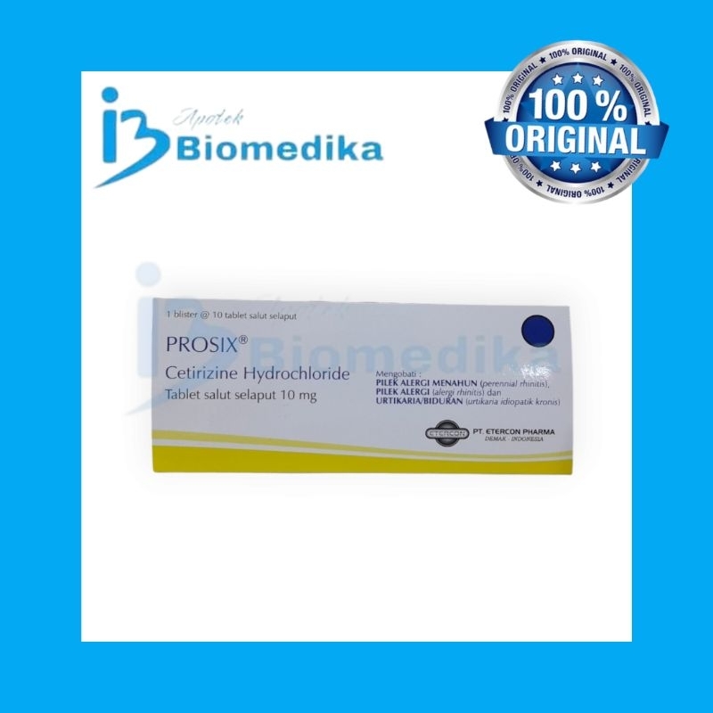 Jual Prosix Tablet 1 Strip Isi 10 Tablet Obat Antigatal | Shopee Indonesia
