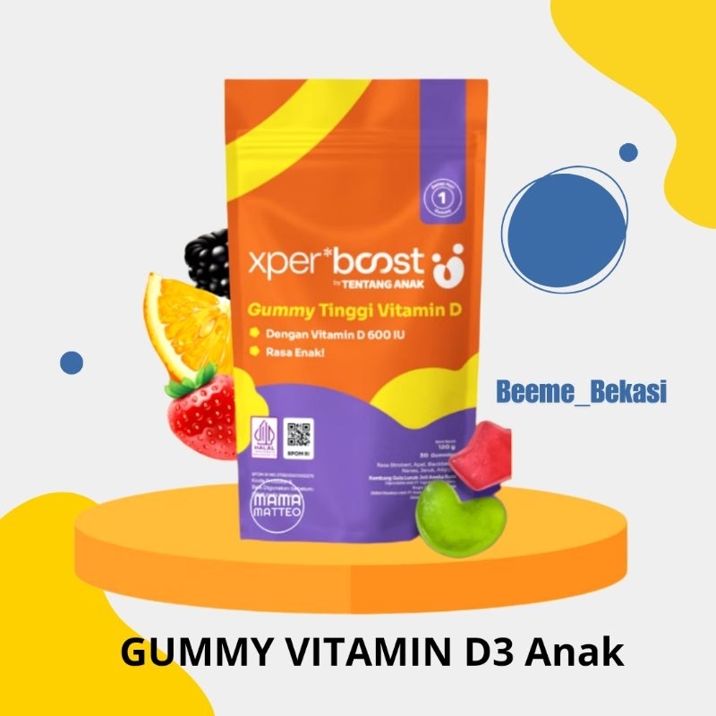 Jual Expert Boost Vitamin D3 Anak Gummy | FREE POUCH | Shopee Indonesia