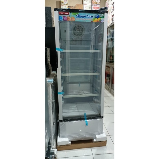 Jual Showcase polytron 4 rak SCN-180 180 liter | lemari es pendingin ...