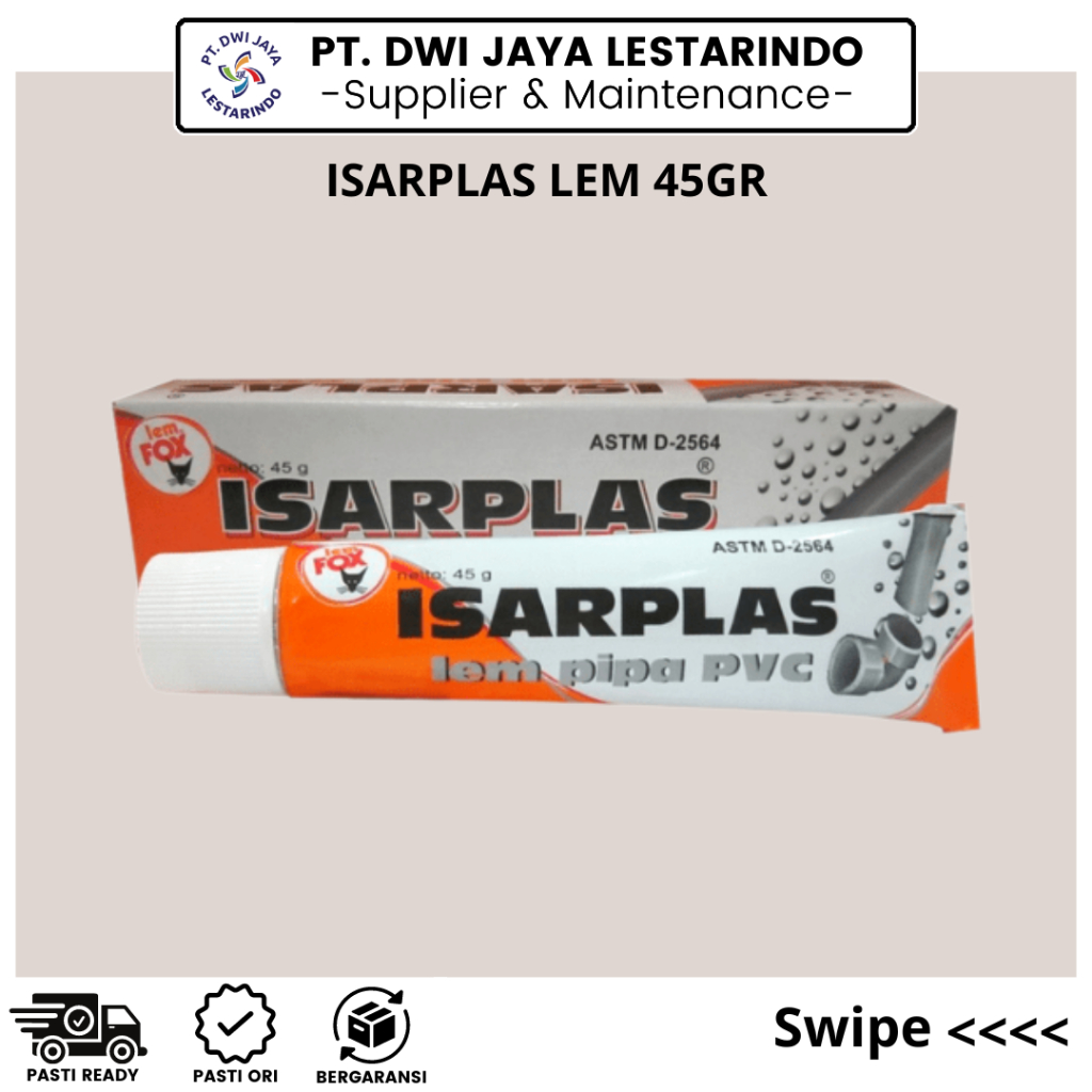 Jual Isarplas Lem / Lem Pipa 40gr | Shopee Indonesia