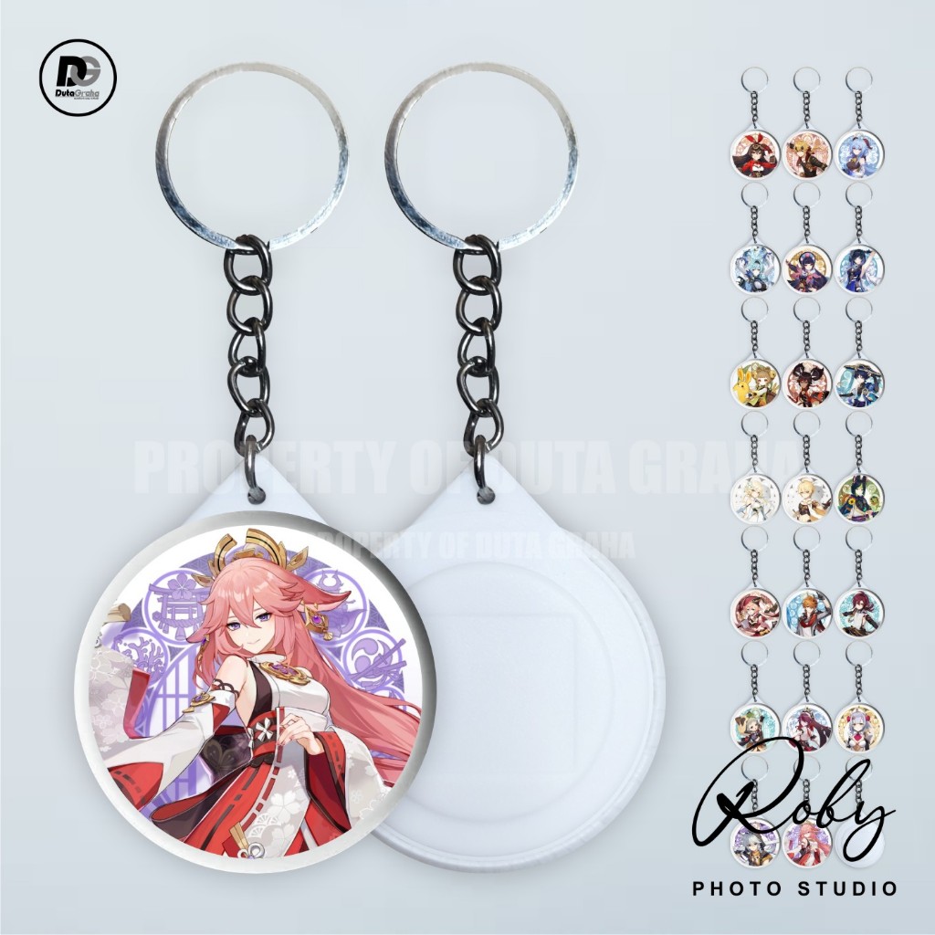 Jual [KEYRING PRESS] GENSHIN IMPACT KARAKTER PART 2 Gantungan Kunci Keychain Aksesoris Souvenir ...