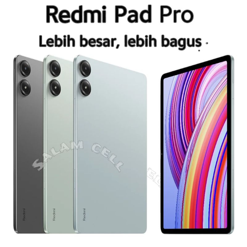 Jual Redmi Pad Pro Layar 12,1inch Snapdragon 7s Gen2 Baterai 10.000mAh ...
