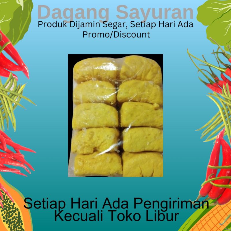 Jual TAHU KUNING SERPONG ISI 10 PCS | Shopee Indonesia
