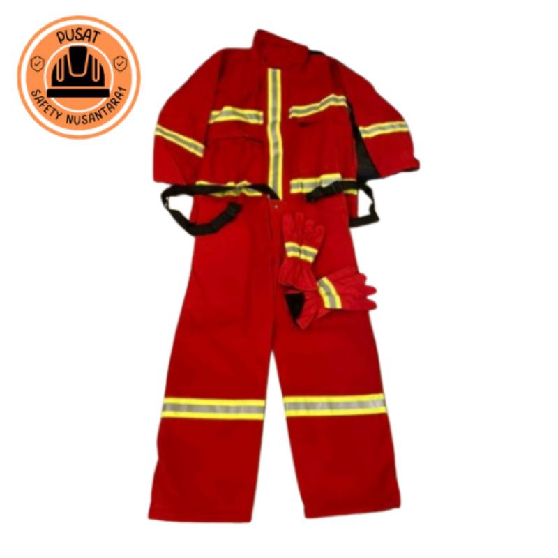 Jual Baju Safety PEMADAM KEBAKARAN / Baju DAMKAR / Seragam Pelindung ...