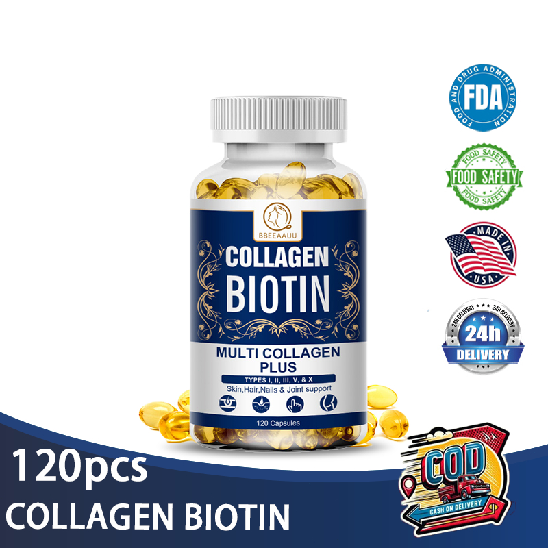 Jual BEAU Kapsul Kolagen Biotin 5000mcg dengan Vitamin C Mendukung ...