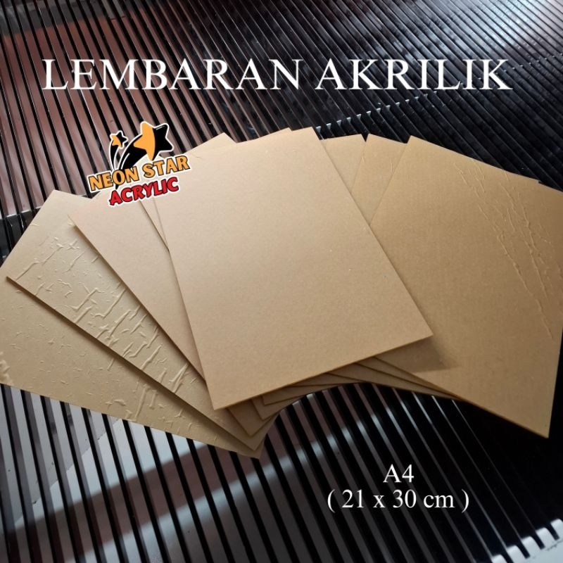 Jual Acrylic Sheet Lembaran Akrilik A4 2mm Bening Putih Hitam Dll ...